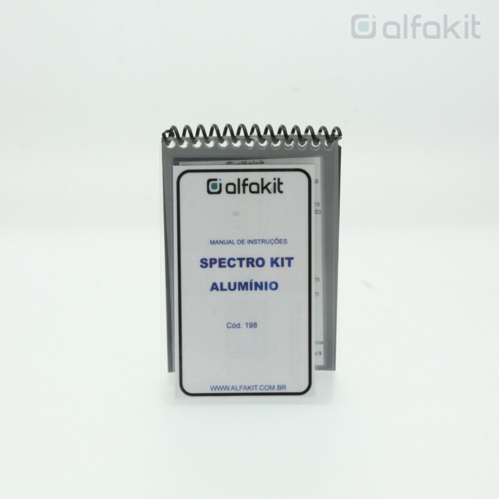 Spectro Kit Alumínio - Alfakit
