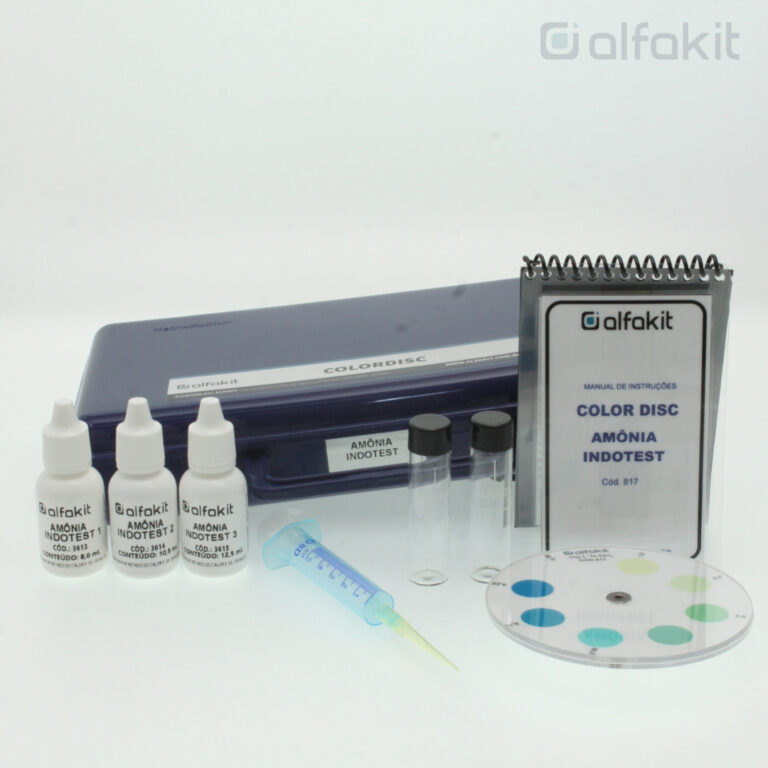 Color Disc Amônia Indotest - Alfakit
