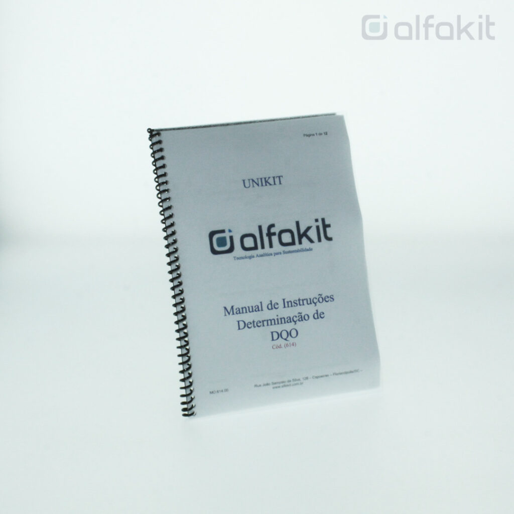 Unikit DQO Efluentes - Alfakit