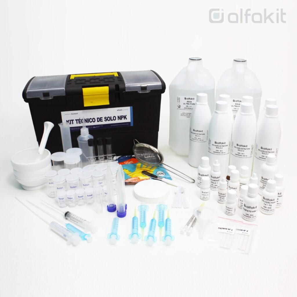 Kit Técnico de Solo NPK - Alfakit